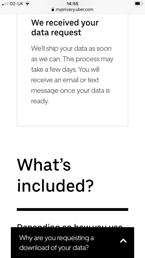 A guide to getting your data from Uber | Privacy International